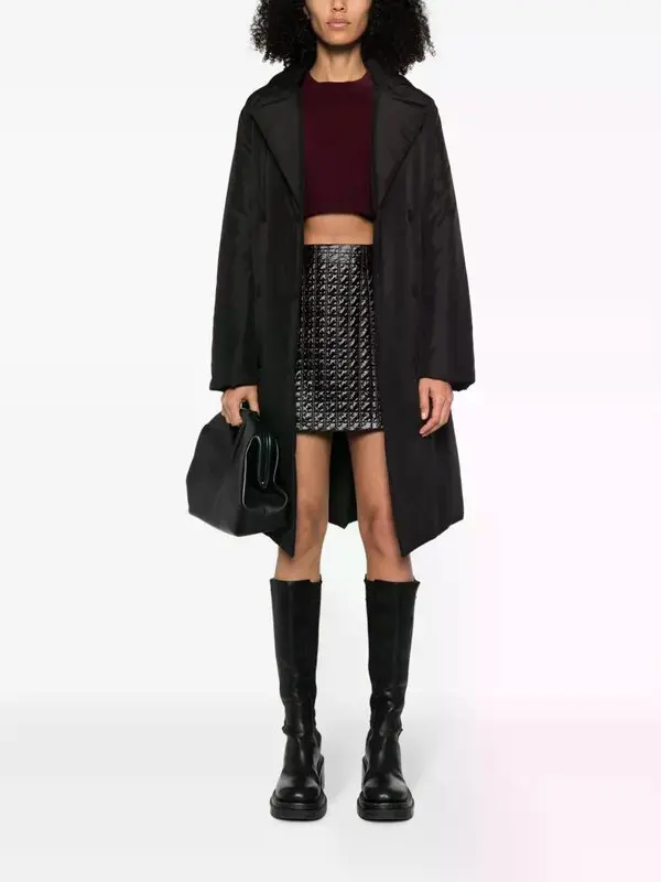 PATOU Quilted Shell Miniskirt