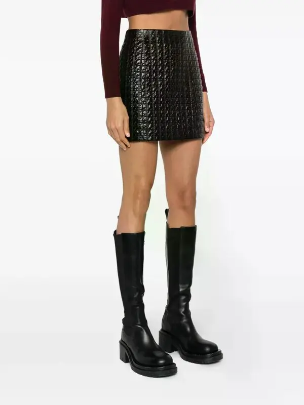 PATOU Quilted Shell Miniskirt
