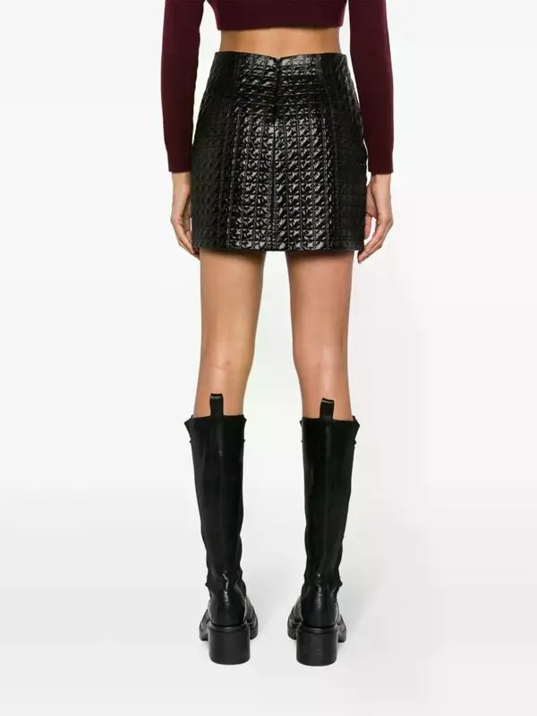 PATOU Quilted Shell Miniskirt
