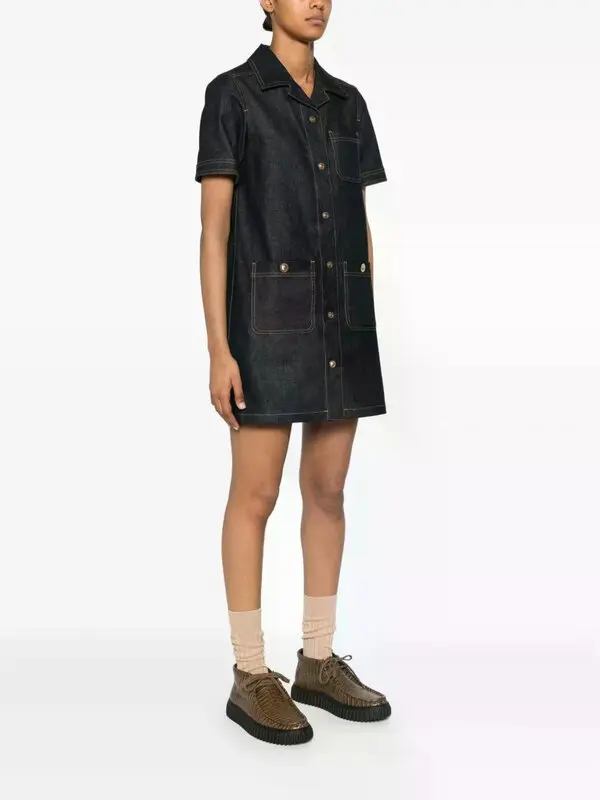 Moncler Denim Mini Dress