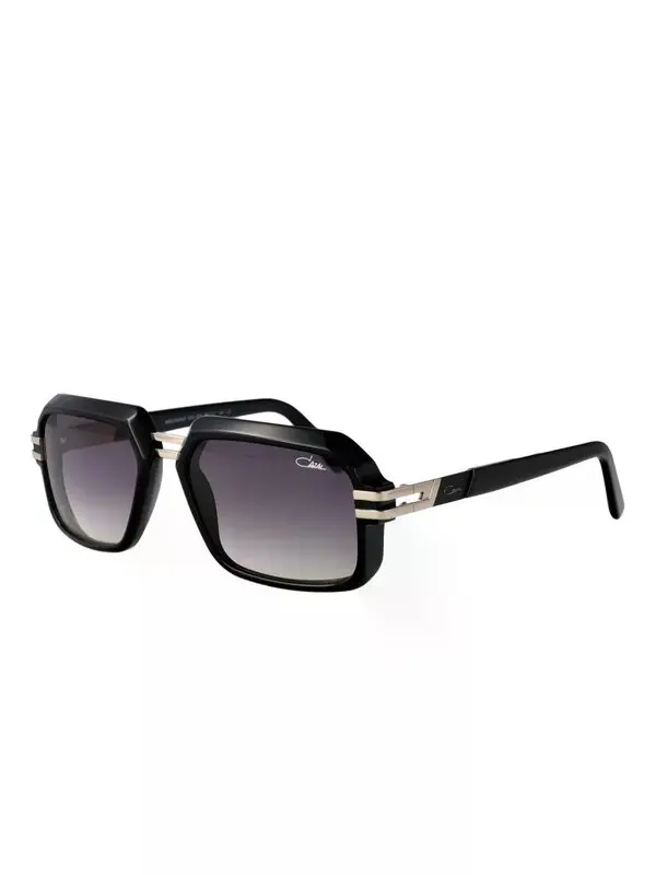 Cazal Logo-print Sunglasses - Black