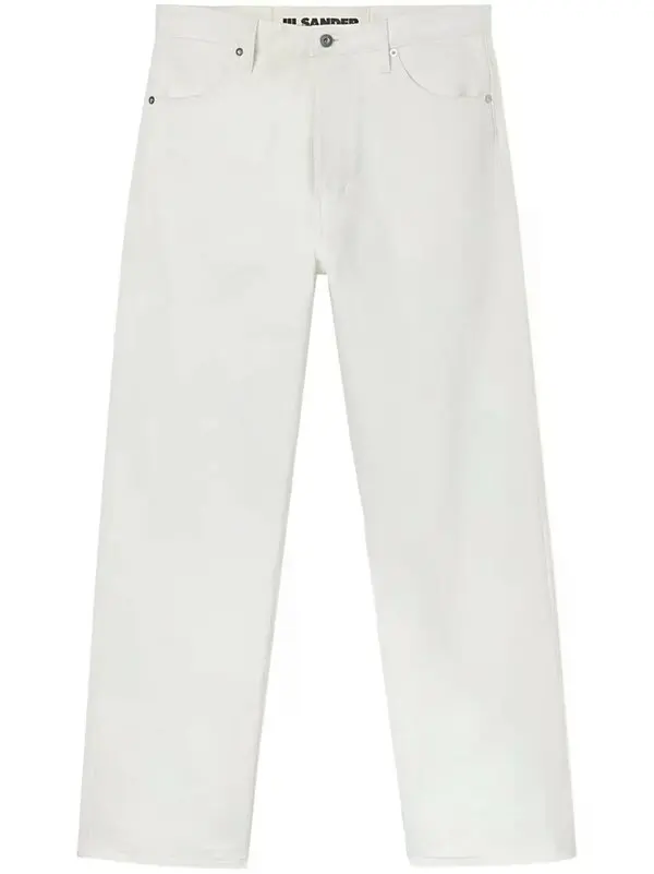 JIL SANDER Mid-rise Straight-leg Jeans