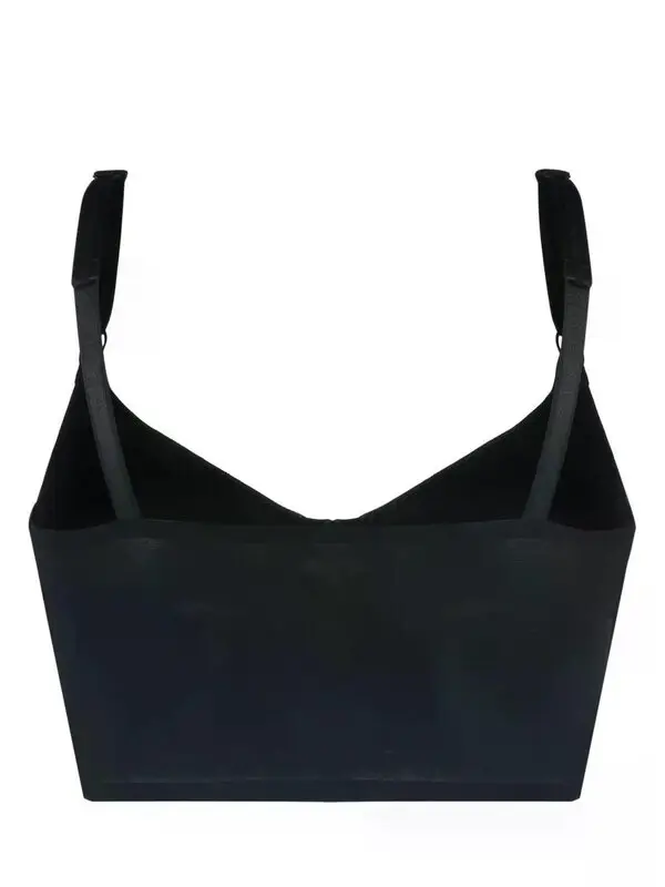 Moschino Teddy Bear-button Bustier Top