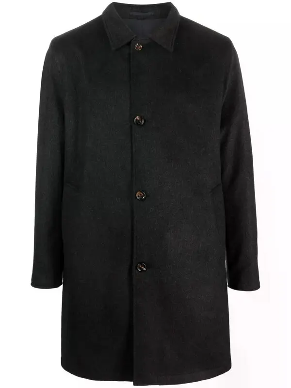 KIRED Long-sleeve Cashmere Trench Coat