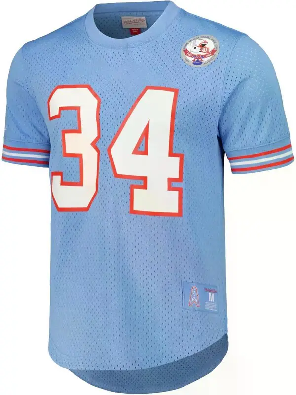 Mitchell & Ness Houston Oilers 1983 Earl Campbell Replica Jersey - Blue