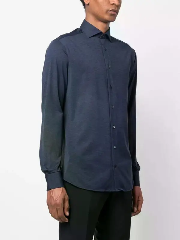 TRAIANO MILANO Ribbed Longsleeved Shirt
