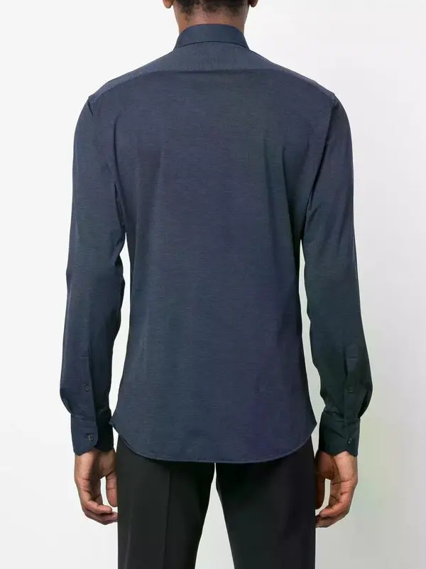 TRAIANO MILANO Ribbed Longsleeved Shirt