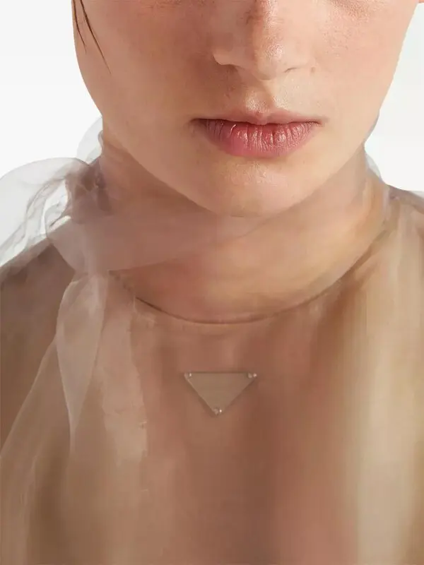 Prada Technical Voile Dress