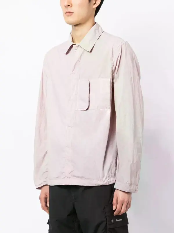 TEN C Chest-pocket Zip-up Jacket
