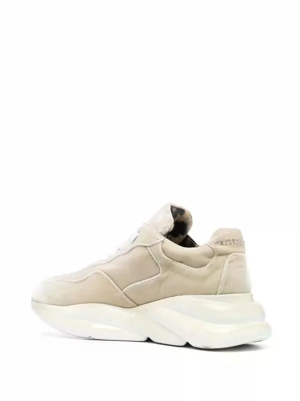 Philipp Plein Velvet Runner Low-top Sneakers - Neutrals