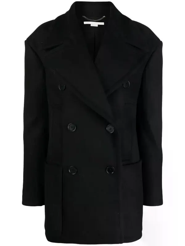 Stella McCartney Wool Double-breasted Coat