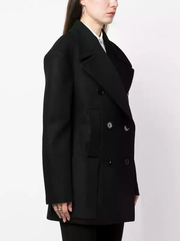 Stella McCartney Wool Double-breasted Coat