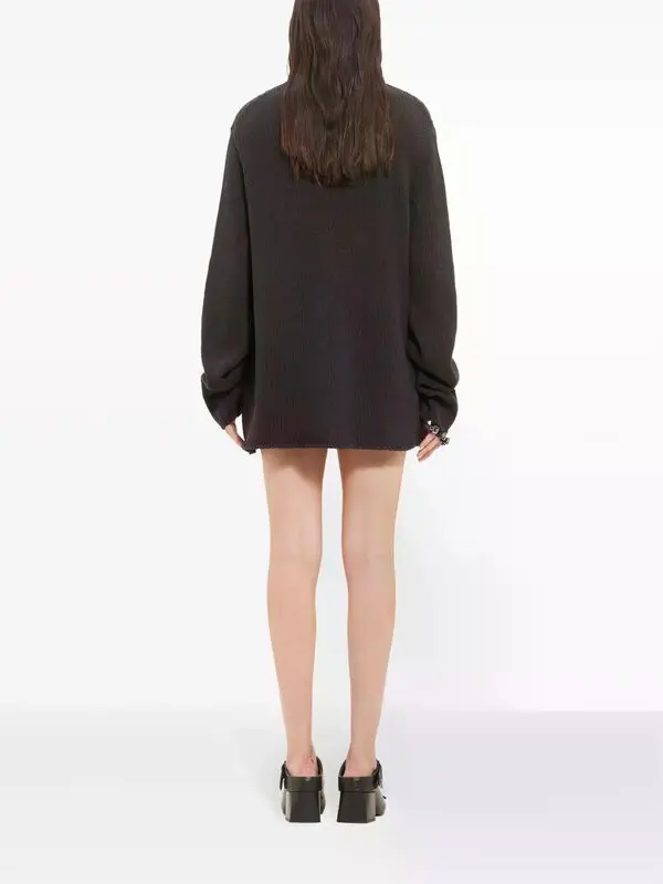COURREGES Open-side Knit Jumper