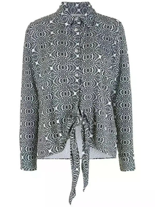 AMIR SLAMA Printed Shirt