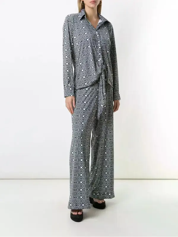 AMIR SLAMA Printed Shirt
