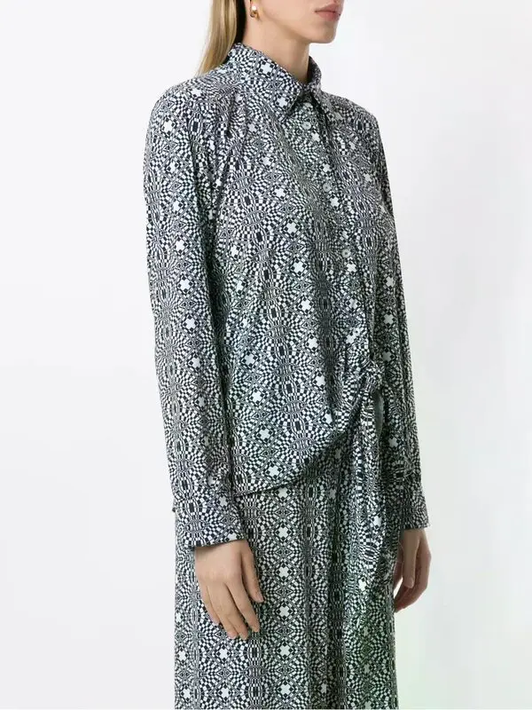 AMIR SLAMA Printed Shirt