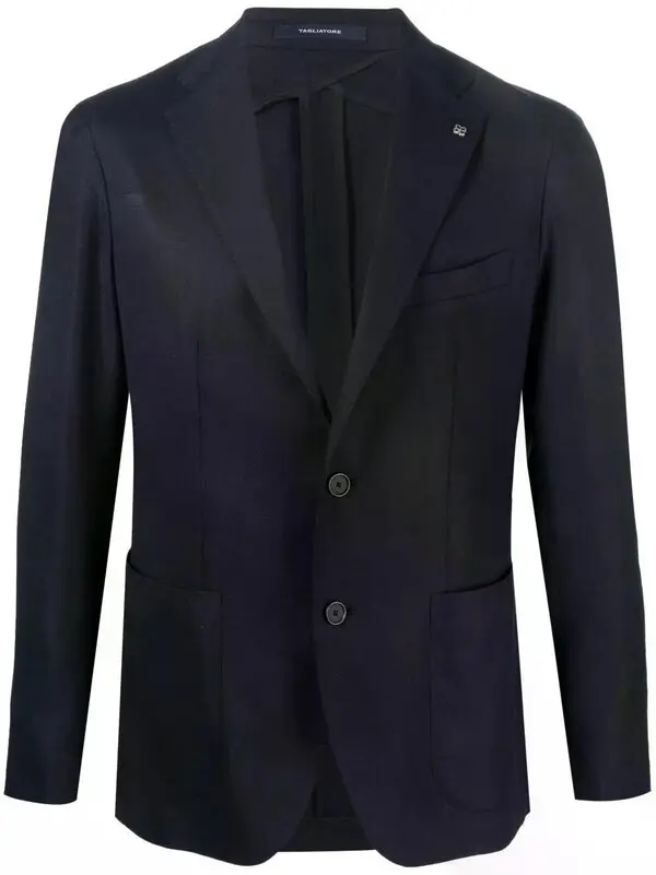 Tagliatore Single-breasted Stretch-wool Blazer