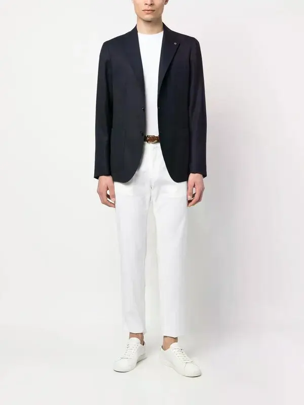 Tagliatore Single-breasted Stretch-wool Blazer