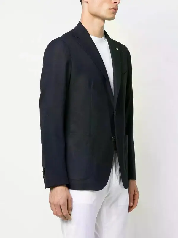 Tagliatore Single-breasted Stretch-wool Blazer