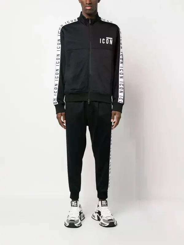 Dsquared2 Icon-print Zip-up Sweatshirt
