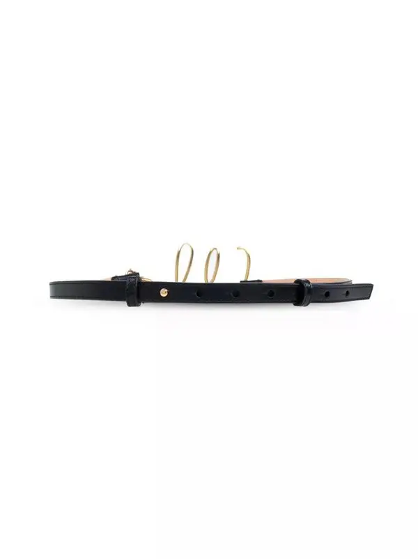 Chloé Iconic Small Buckle Belt - Black