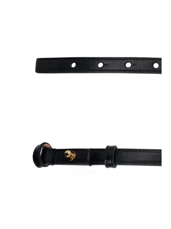 Chloé Iconic Small Buckle Belt - Black