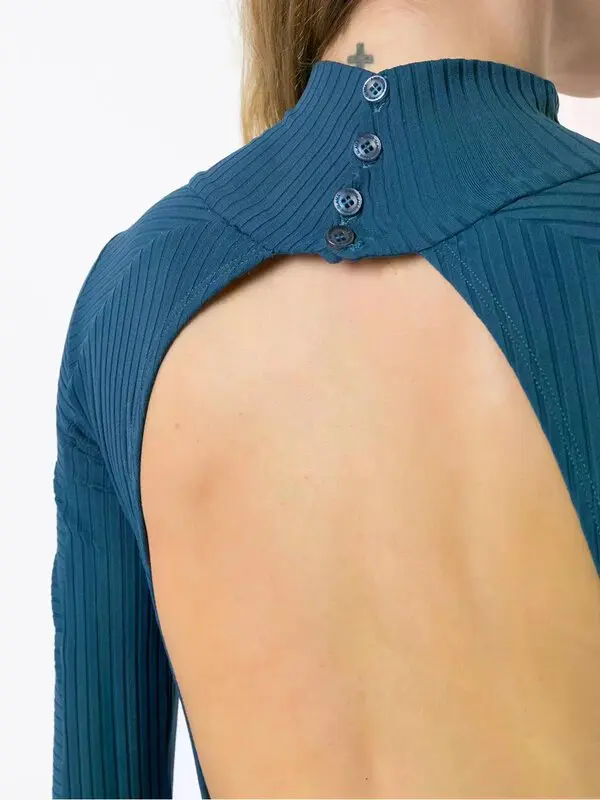 AMIR SLAMA Ribbed Bodysuit