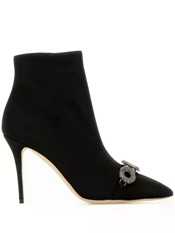 Manolo Blahnik Balvisa Leather Boots
