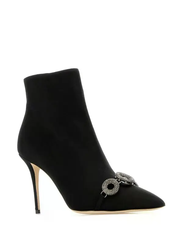 Manolo Blahnik Balvisa Leather Boots