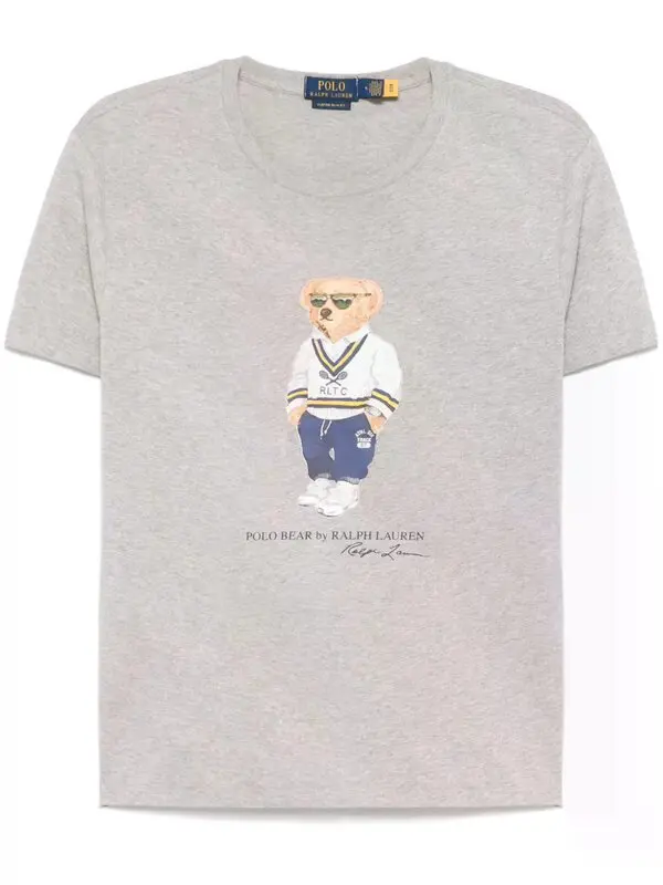 Polo Ralph Lauren Polo Bear-print T-shirt - Grey