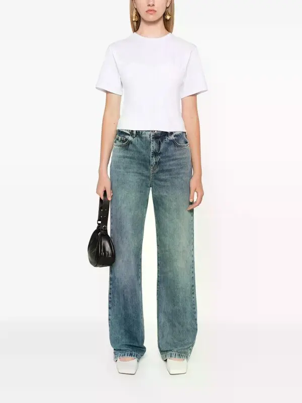 Patrizia Pepe High-rise Straight-leg Jeans