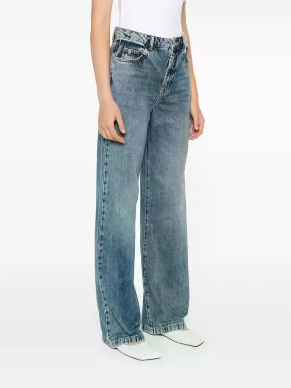 Patrizia Pepe High-rise Straight-leg Jeans