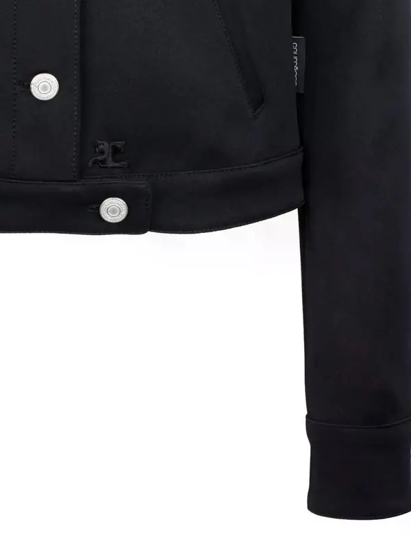 COURREGES Twill Trucker Jacket