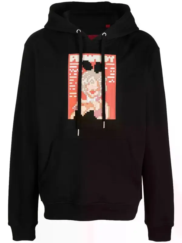 MOSTLY HEARD RARELY SEEN 8-BIT Bunny-print Cotton Hoodie