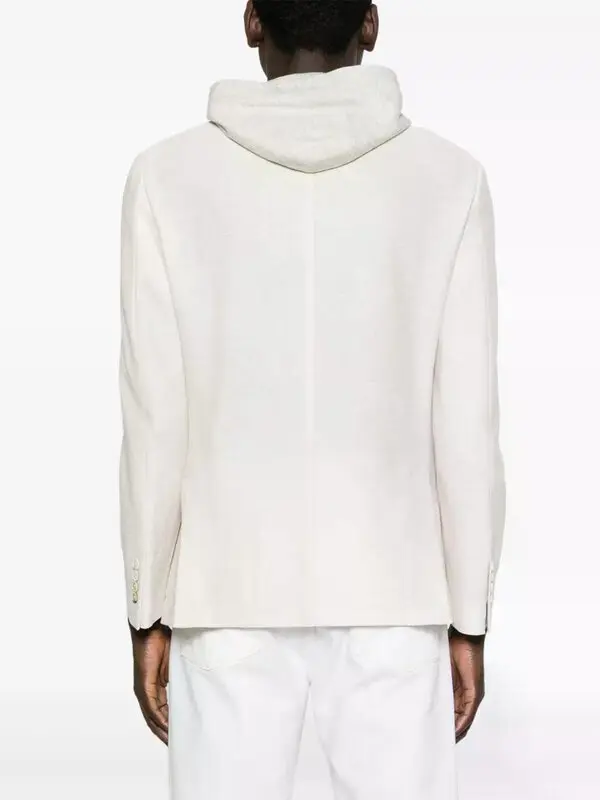 Eleventy Layered Blazer - Neutrals