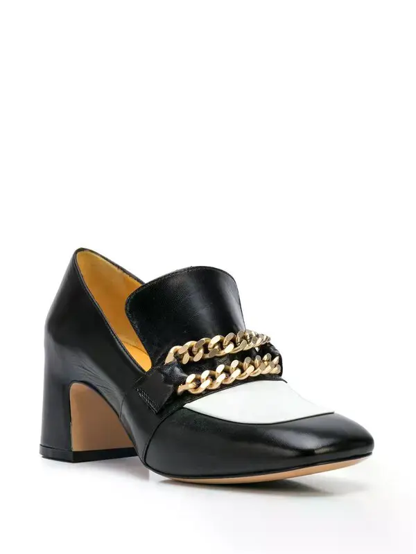 MADISON MAISON Perla Block Heel Loafers
