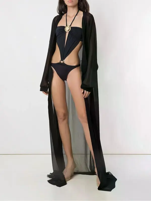 AMIR SLAMA Silk Kaftan
