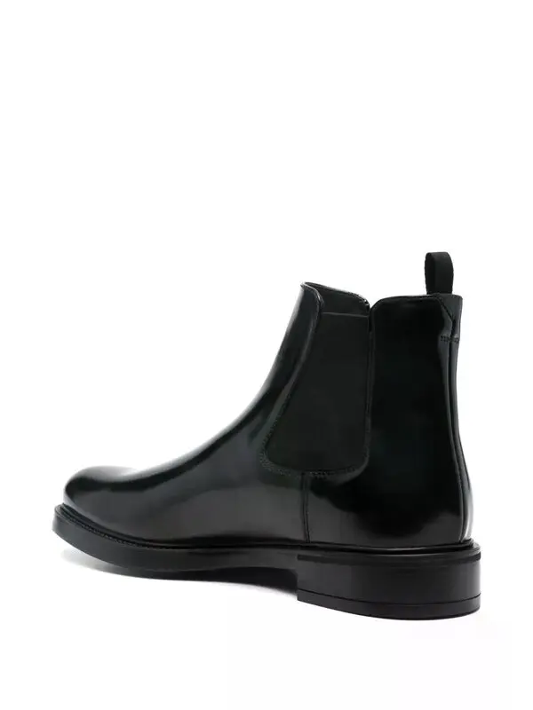 Prada Leather Chelsea Boots