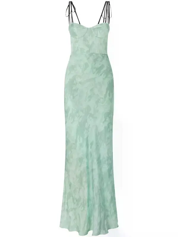 Pinko Floral-print Maxi Dress