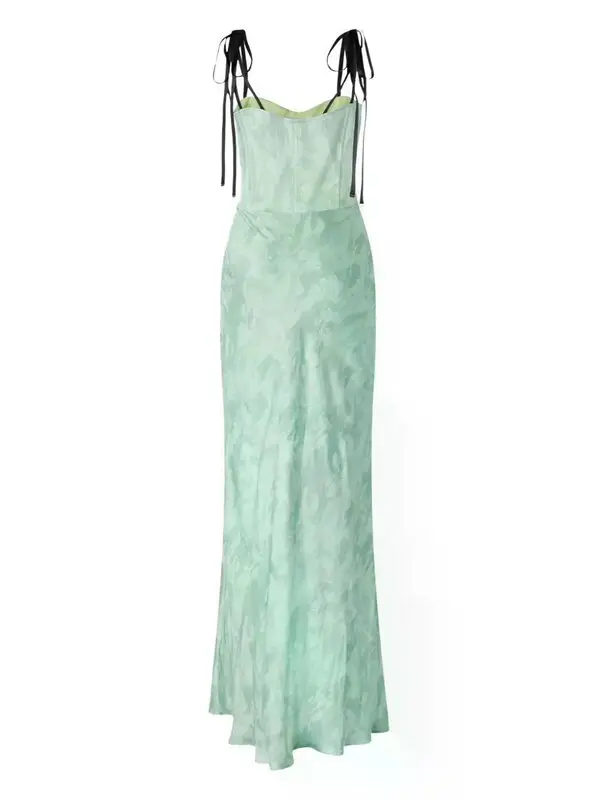 Pinko Floral-print Maxi Dress