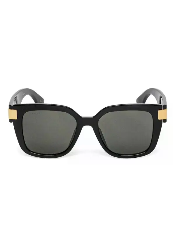 Gucci Square-frame Sunglasses - Black