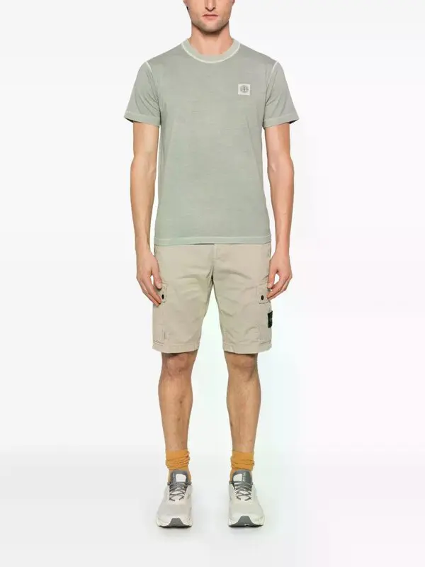 Stone Island Compass-badge Shorts - Neutrals