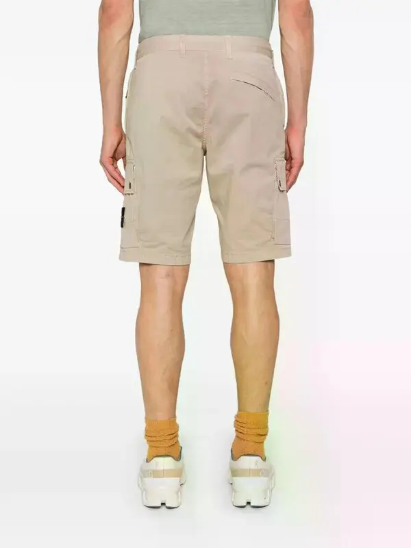 Stone Island Compass-badge Shorts - Neutrals