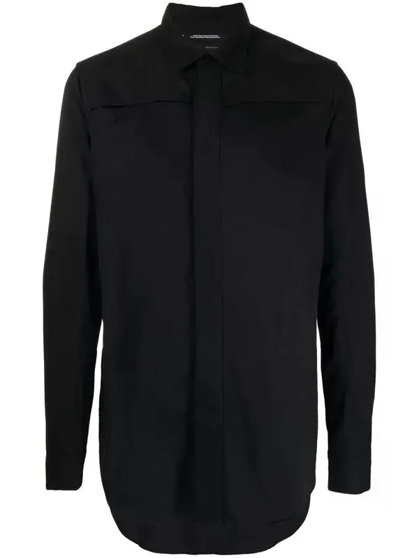 JULIUS Long-sleeved Shirt With Drop Crotch
