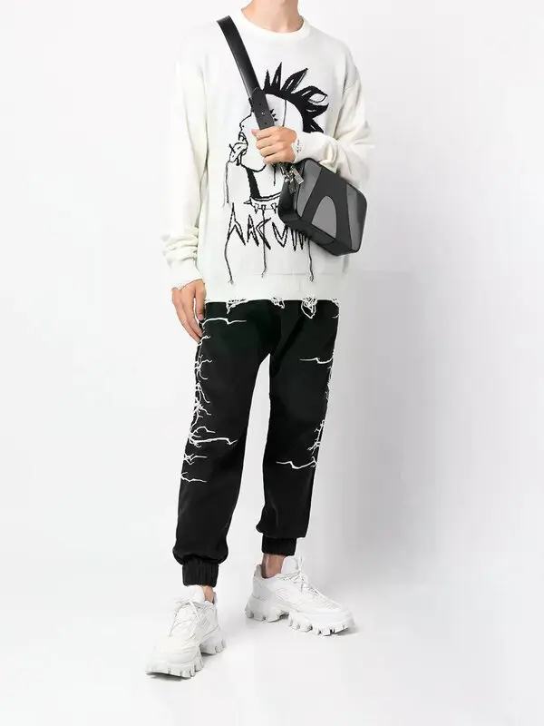 HACULLA. Fallen Angel Print Trackpants