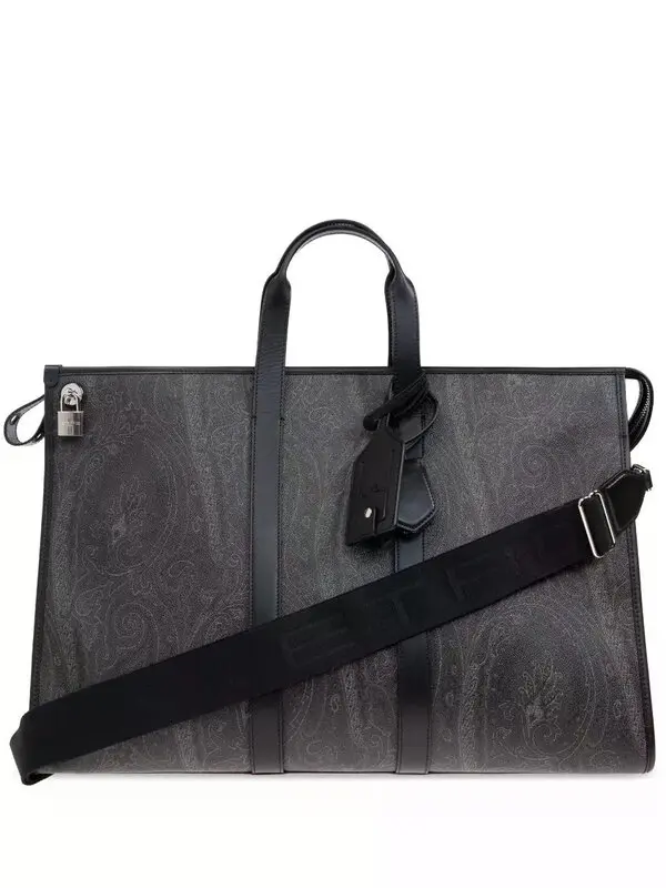 Etro Paisley-print Travel Bag - Grey
