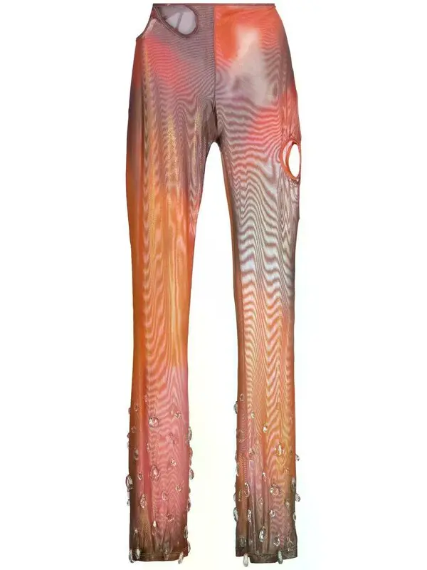 Gcds Sita Drops Flared Trousers