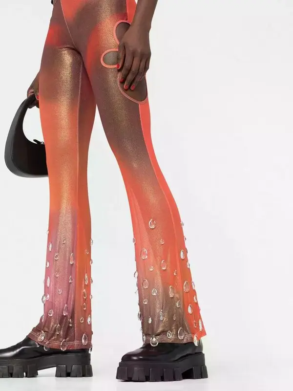 Gcds Sita Drops Flared Trousers