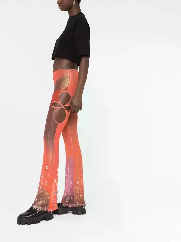 Gcds Sita Drops Flared Trousers