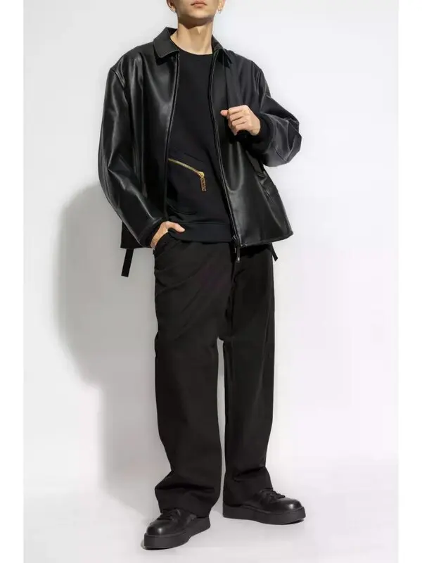 Moschino Logo Patch Trousers